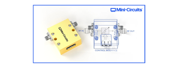 Mini-Circuits Launches Wideband Digital Step Attenuator from 0.1 to 24 GHz